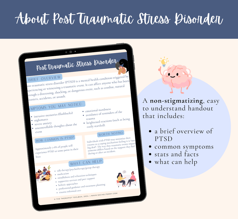 About Post-Traumatic Stress Disorder | Digital Download – Rachel Tenny