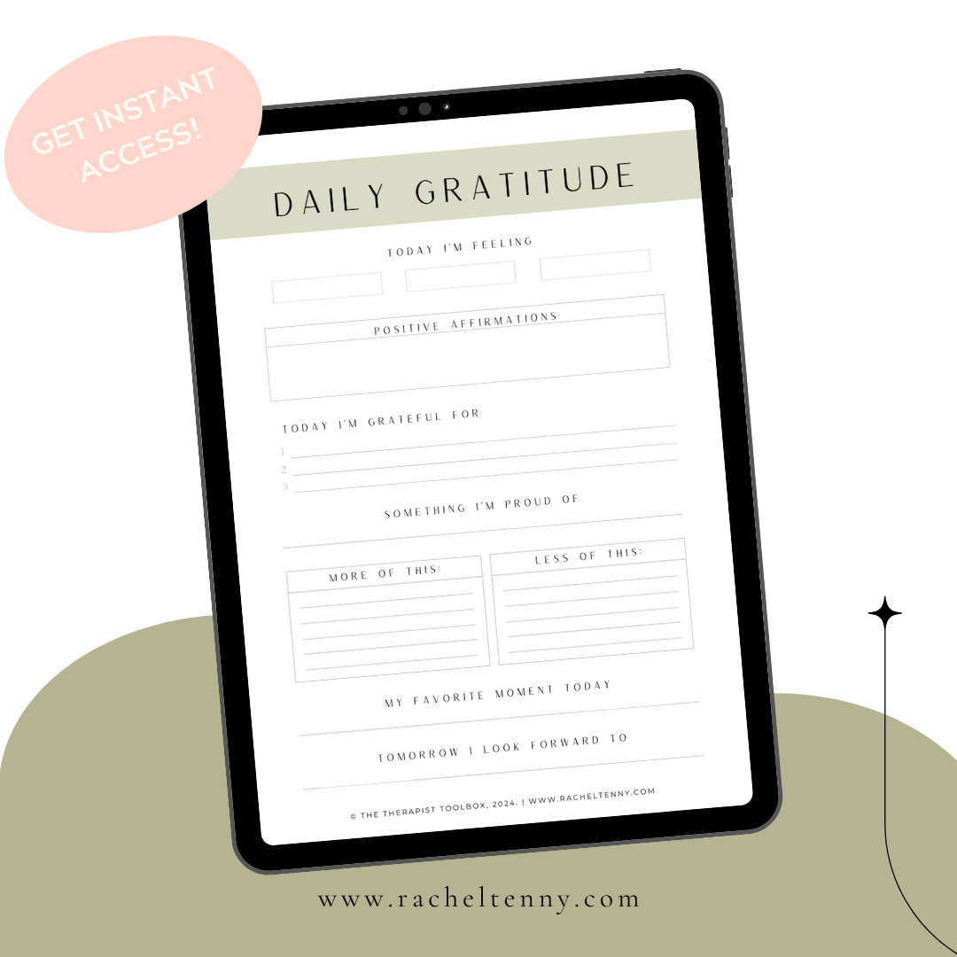 Daily Gratitude | Digital Download – Rachel Tenny