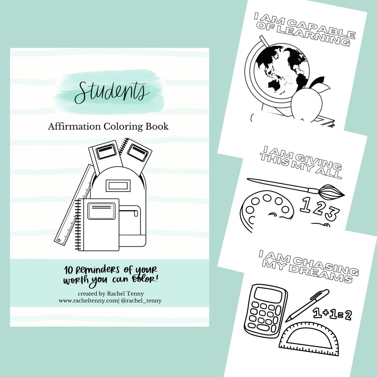 student coloring book