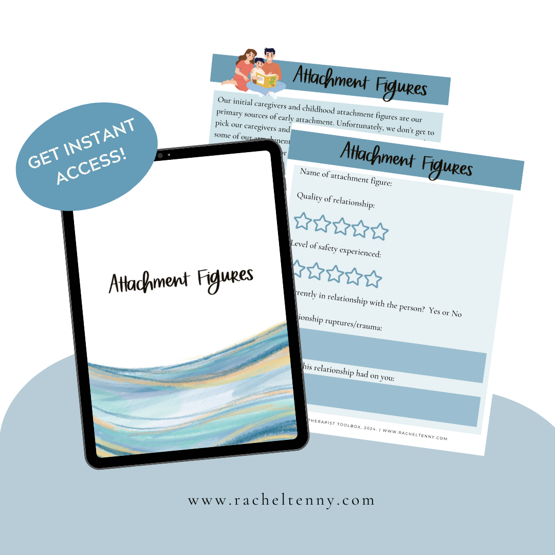 Attachment Figures Worksheets | Digital Download – Rachel Tenny