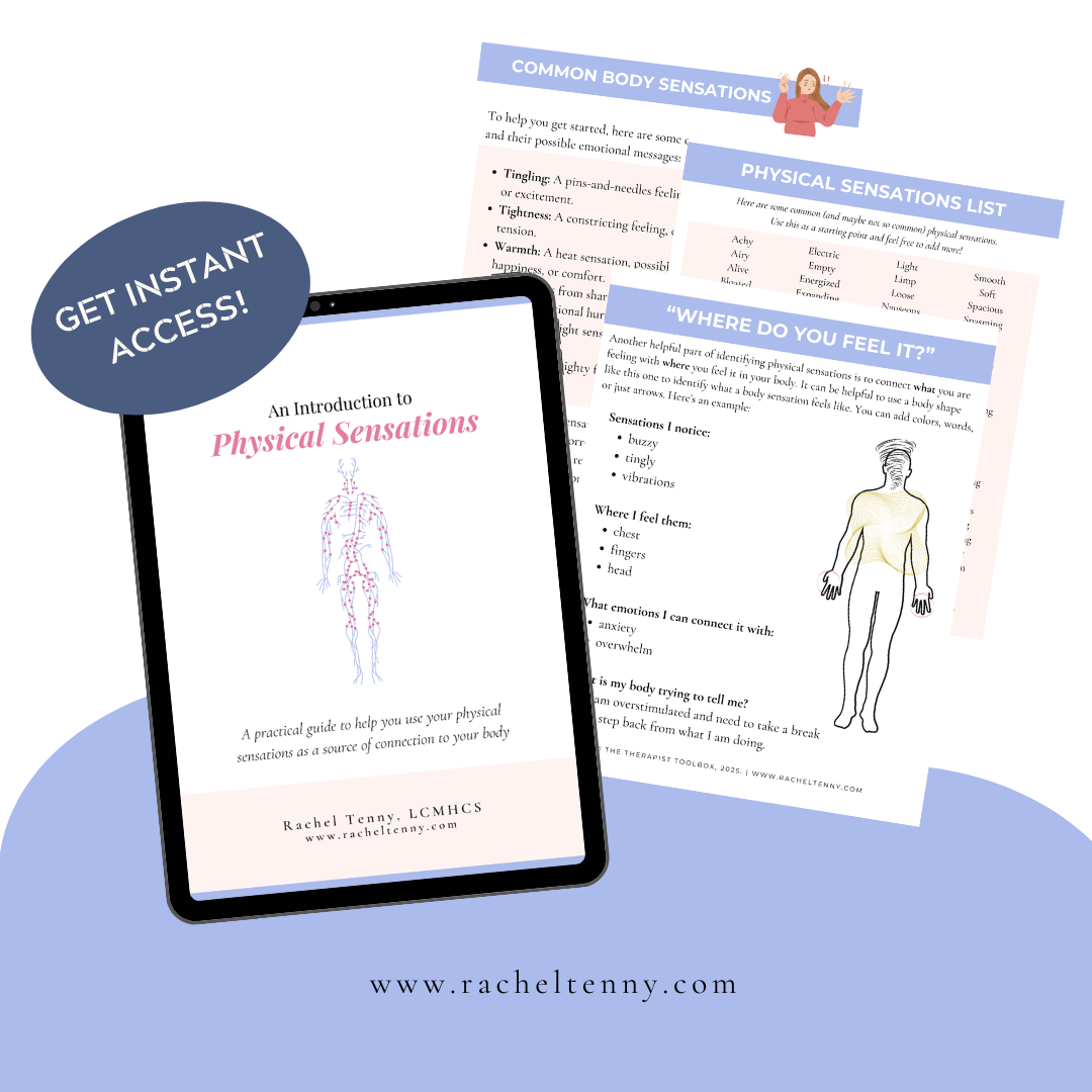 Physical Sensations Mini Guide | Digital Download – Rachel Tenny